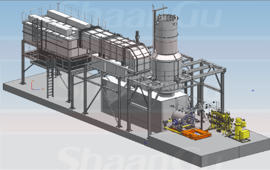 Natural Gas Long-distance Pipeline Compressor - shaan-gu